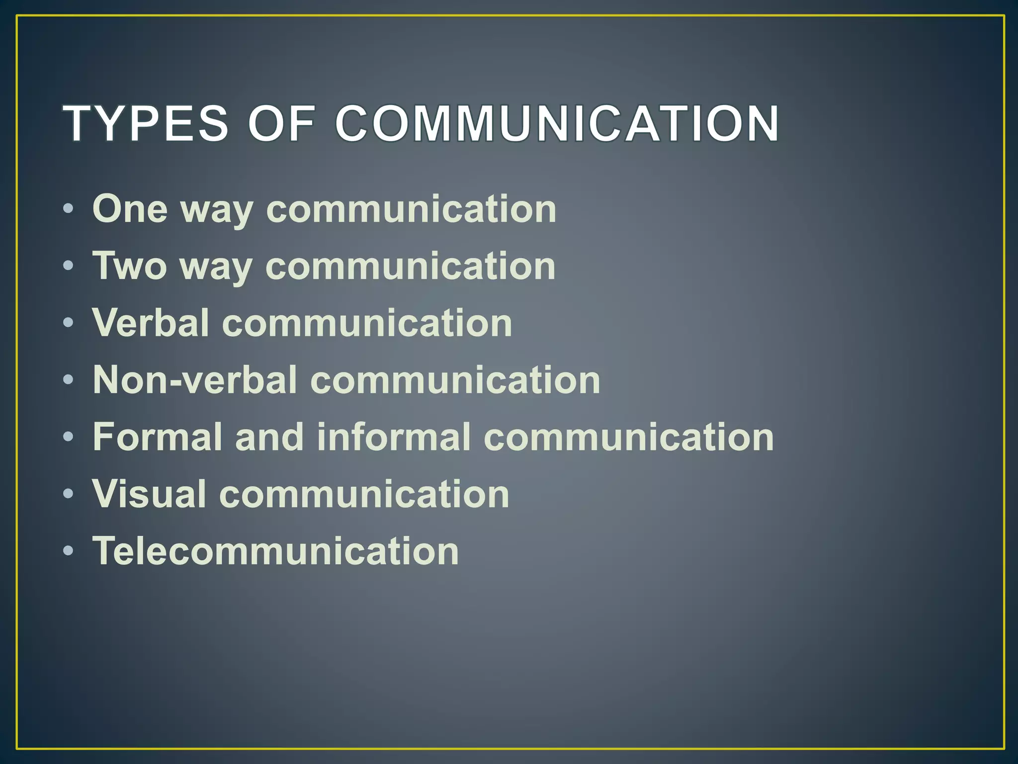 Communication and interpersonal relationship | PPTX