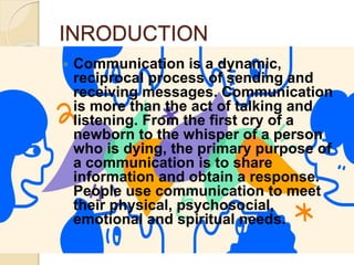 Communication and interpersonal relationship | PPTX | Family and ...
