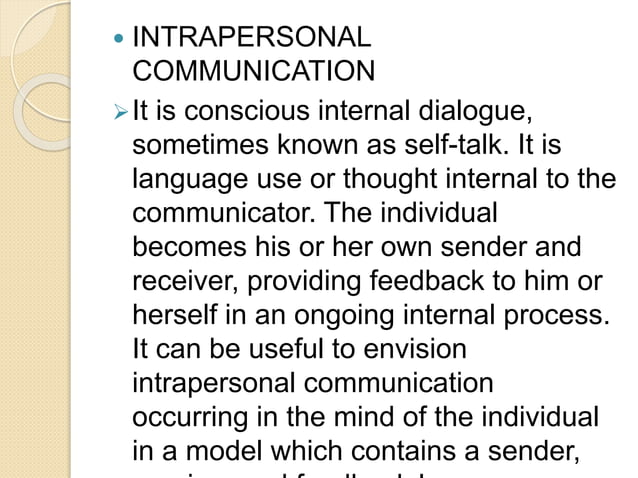 Communication and interpersonal relationship | PPTX | Family and Relationships