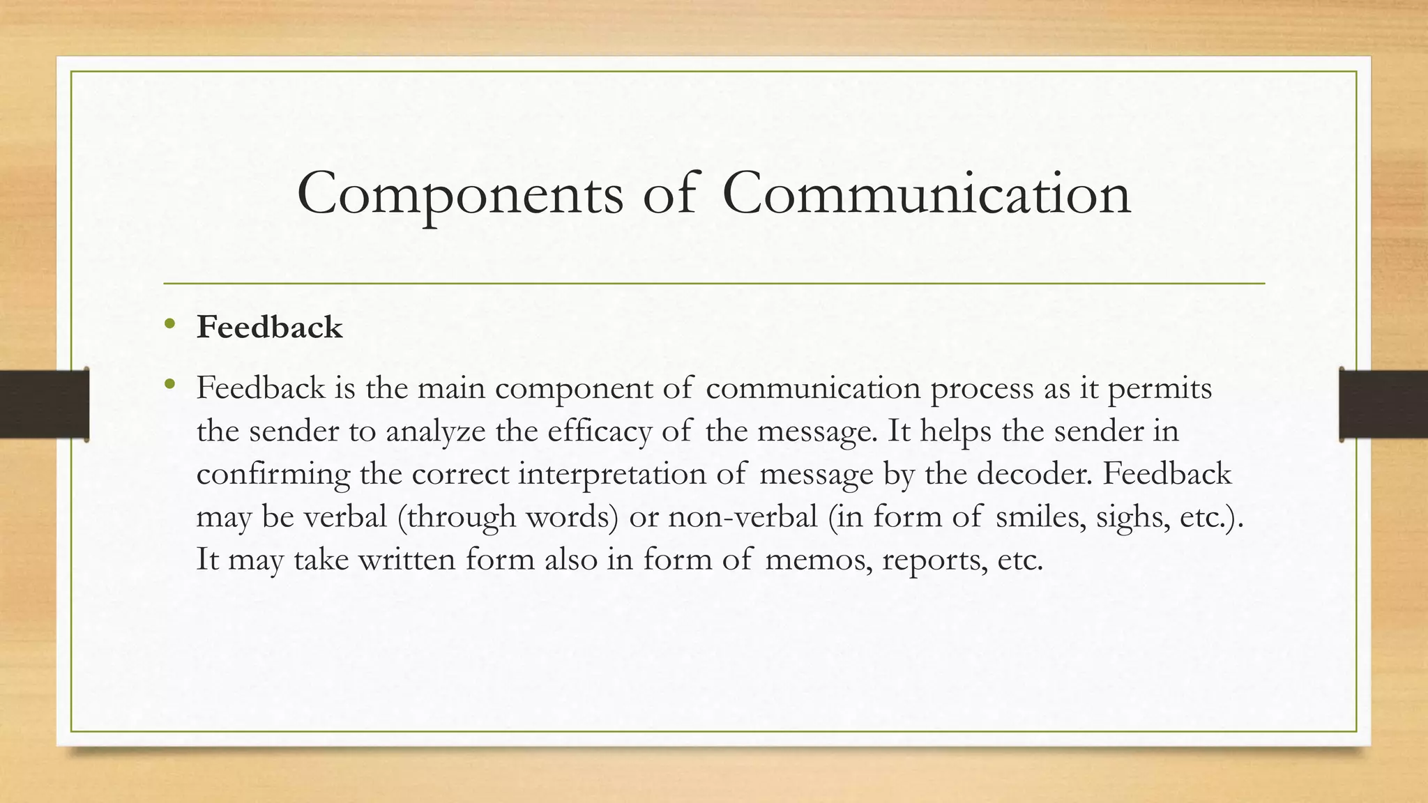 Communication and its elements | PPTX