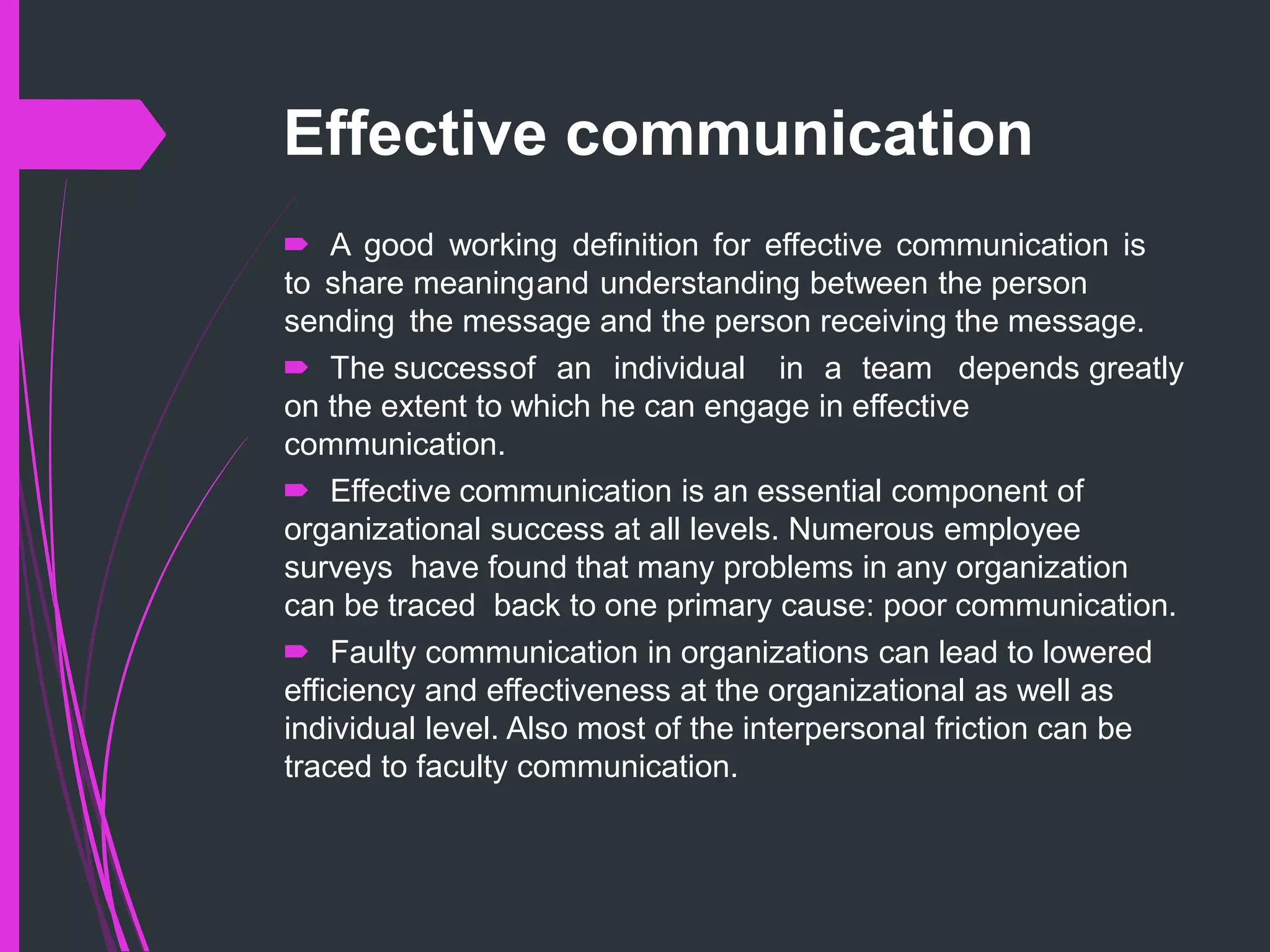 Communication and its processes | PPTX