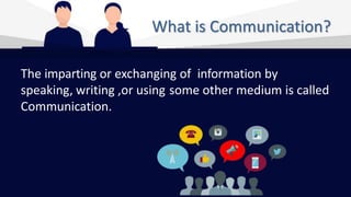 Communication and its purpose | PPT