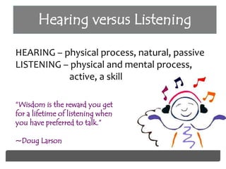 Essentials of Communication and Listening Skills | PPTX