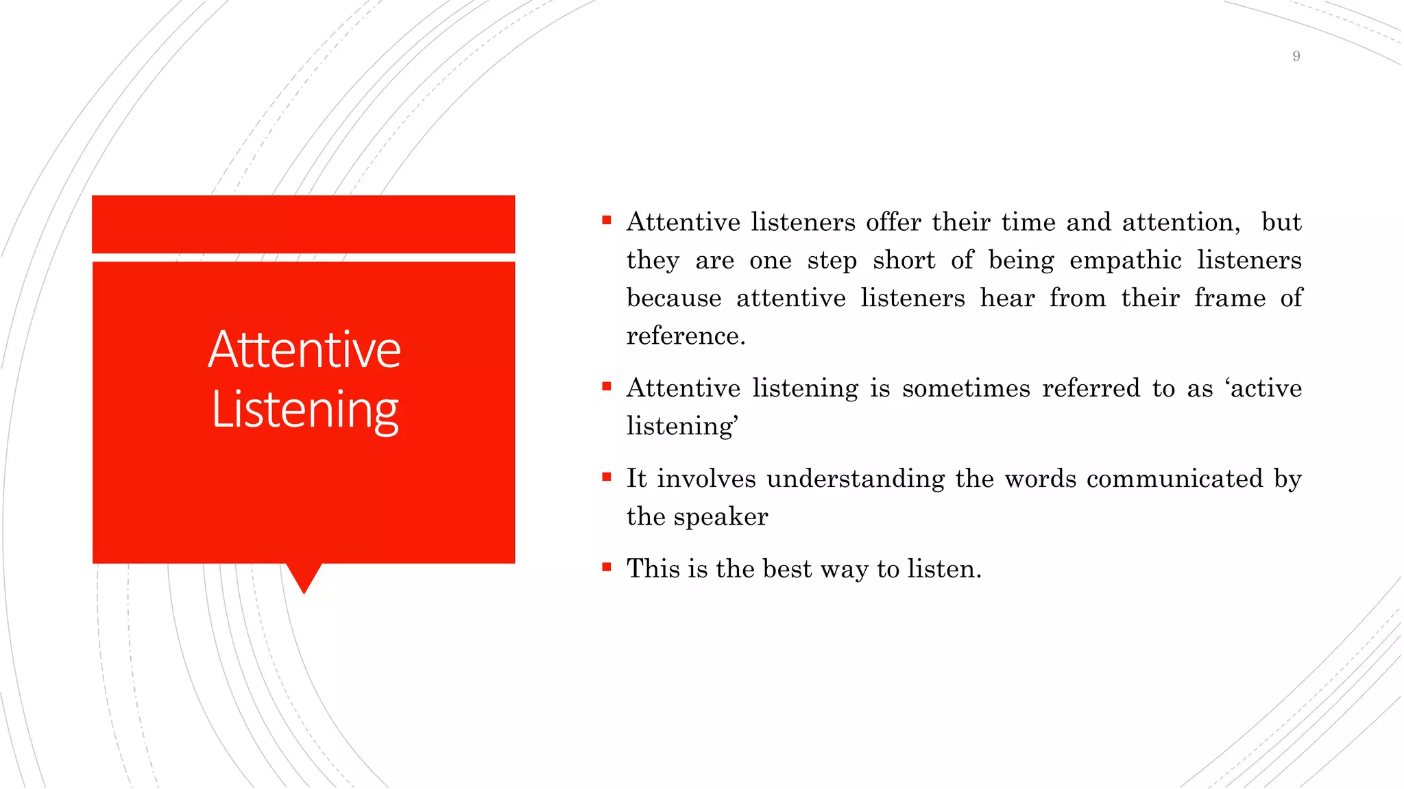 Communication and Listening Skills | PPTX