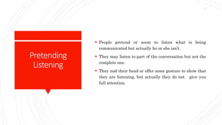 Communication and Listening Skills | PPTX