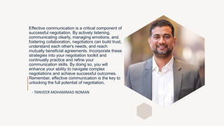 Lecture : COMMUNICATION and NEGOTIATION | PPTX