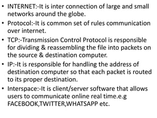 Communication and network concepts | PPT