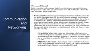 Foundation of Communication and Networking | PPT