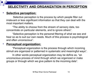 Communication and perception | PPT