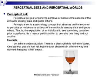 Communication and perception | PPT