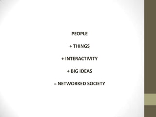 Internet and networked society | PPT