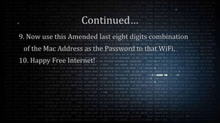 Wifi Hacking | PPT