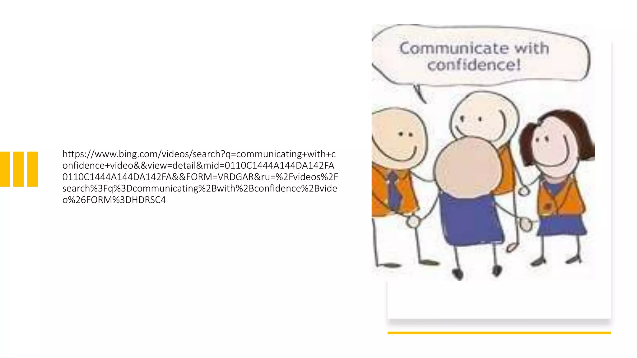 Communication and public speaking | PPTX