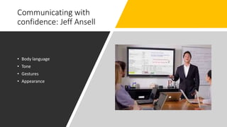 Communication and public speaking | PPTX