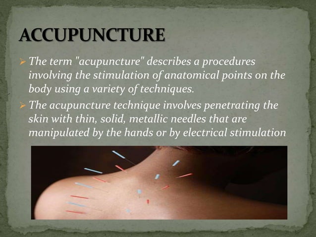 ALTERNATIVE MEDICINE | PPT