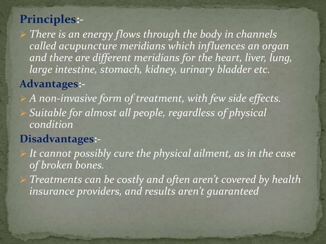 ALTERNATIVE MEDICINE | PPT
