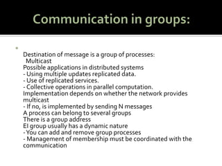 Communication And Synchronization In Distributed Systems | PPTX
