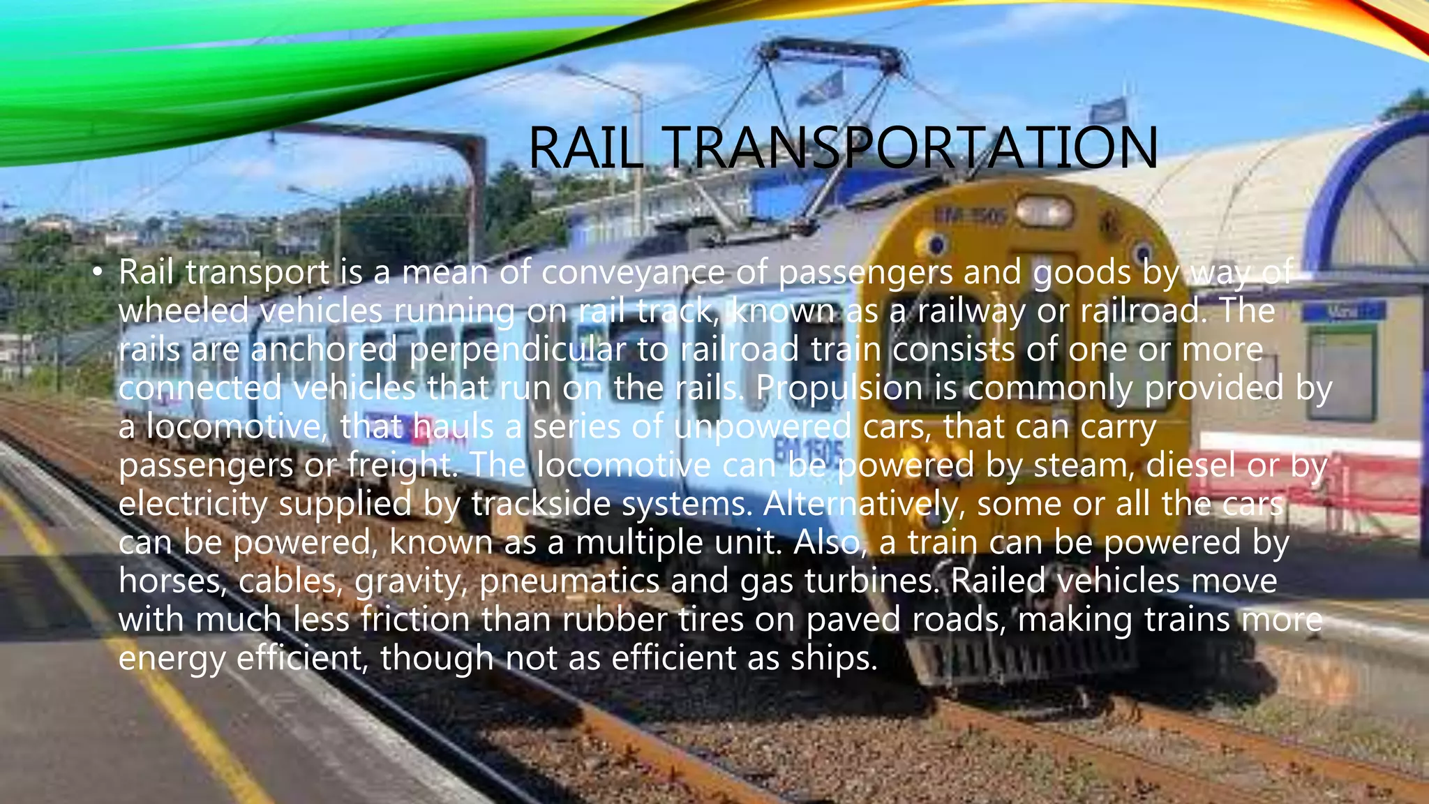 Communication and transportation | PPTX