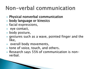 Communication and types of communication | PPTX | Email | Internet