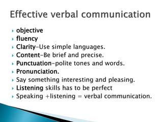 Communication and types of communication | PPTX | Email | Internet