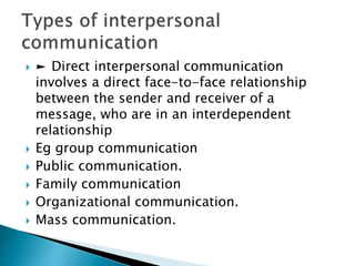 Communication and types of communication | PPTX | Email | Internet