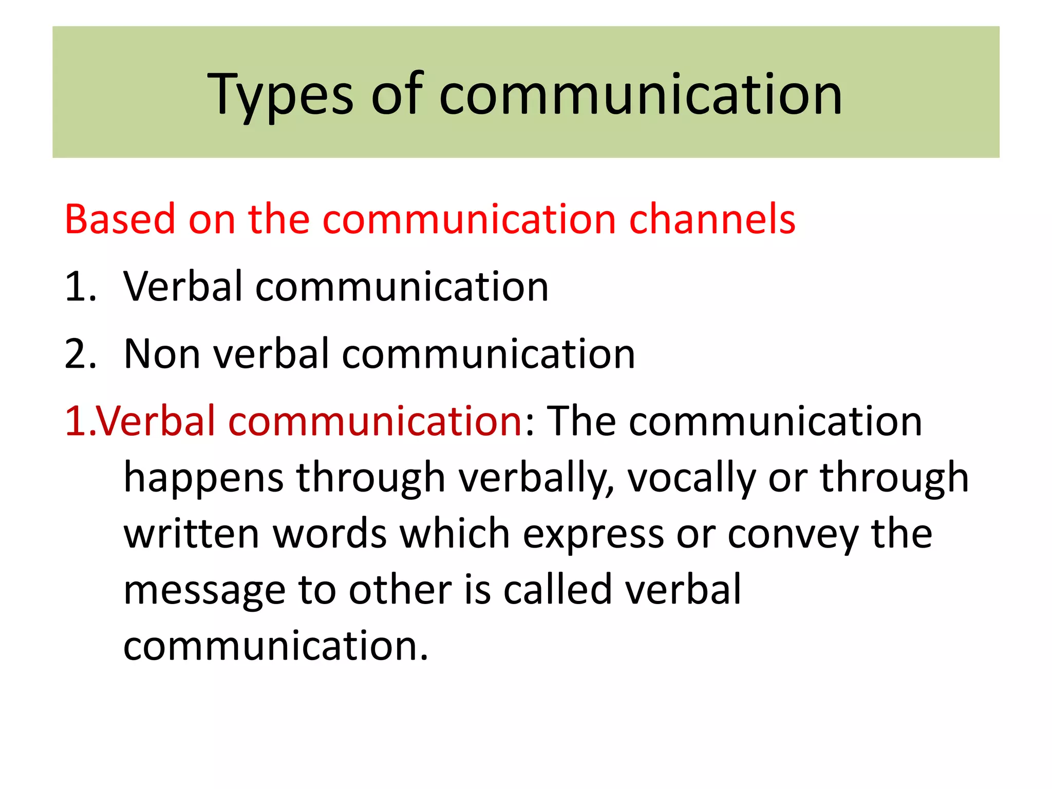 Communication and types of communication | PPT