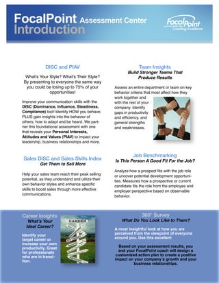 Communication Assessment Profile | PDF