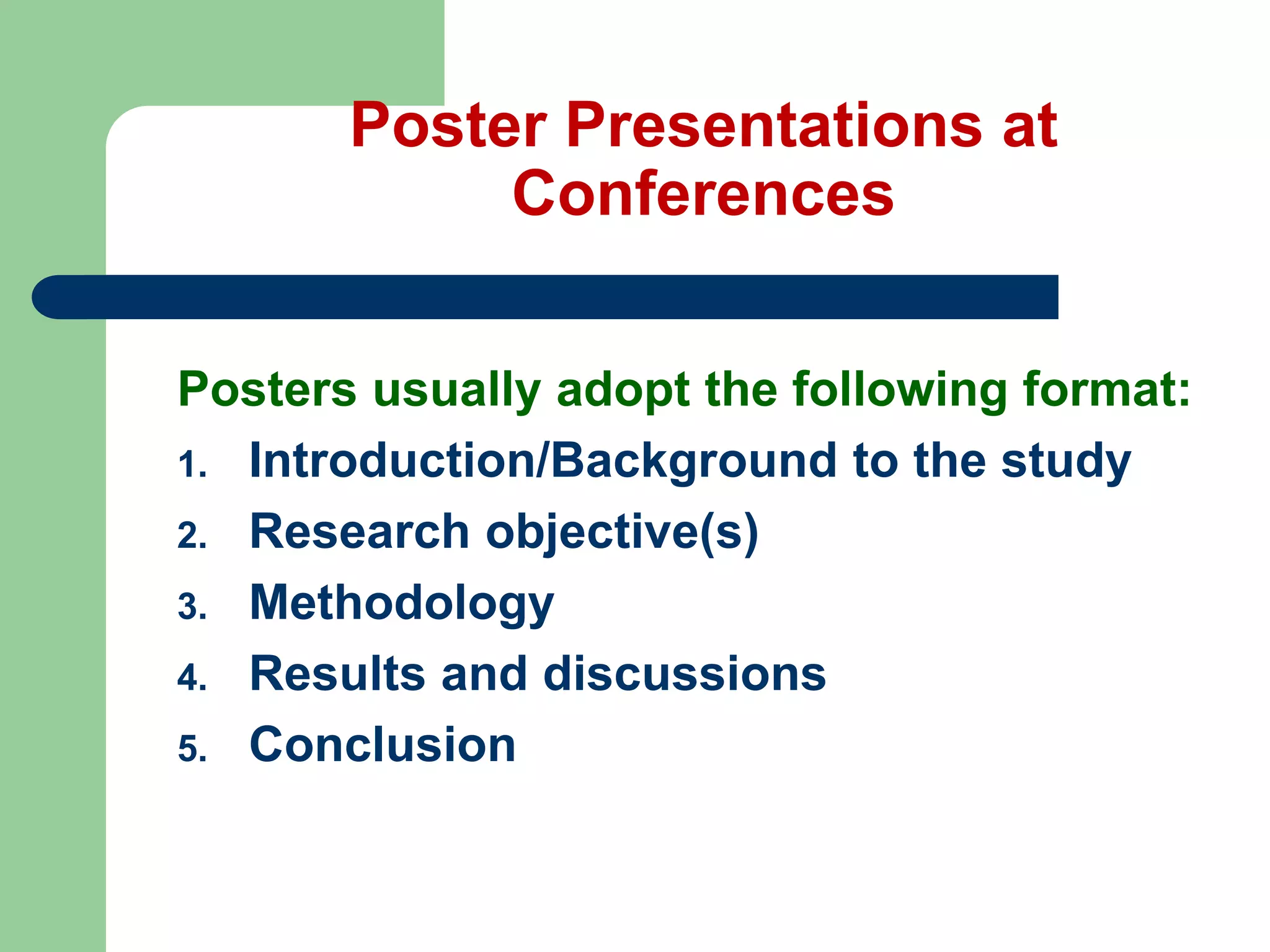 Communication at Conferences.ppt