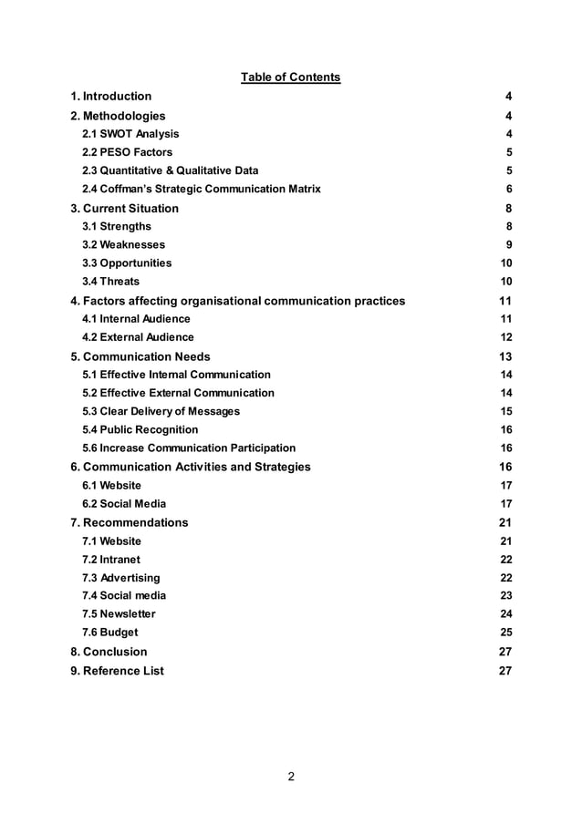 Communication Audit | PDF