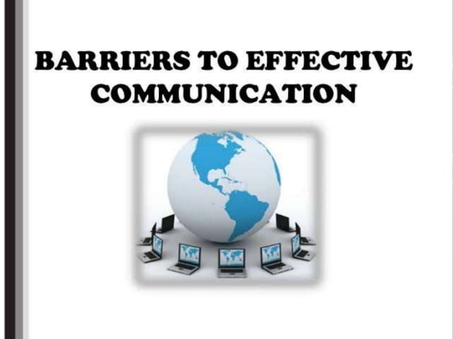 Communication barrier | PPT
