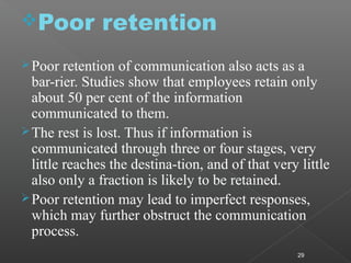 Communication barriers | PPT