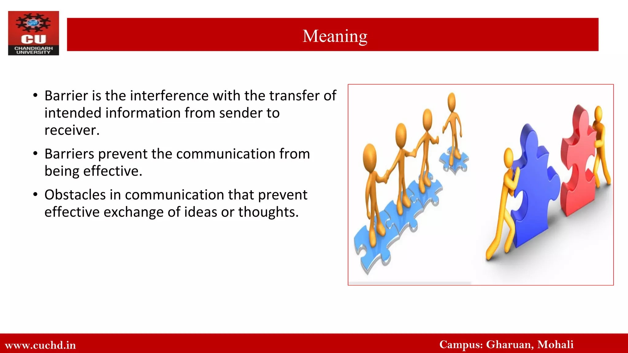 Communication barriers | PPT