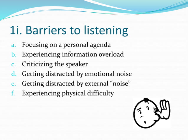 Communication barriers between teacher students in classroom | PPTX