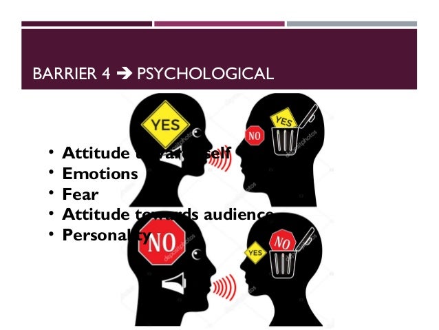 Communication barriers