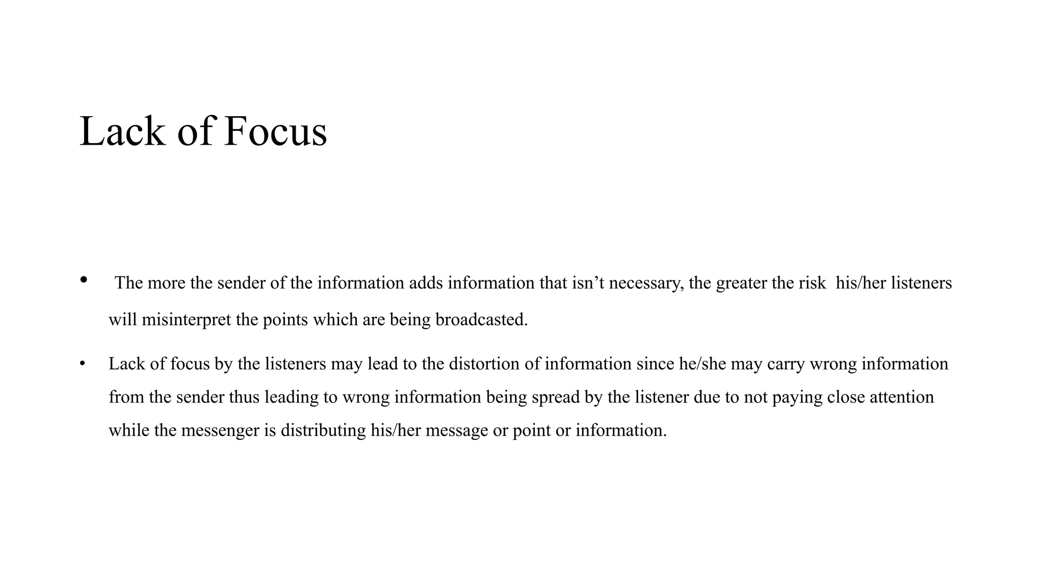 Communication barriers | PPTX