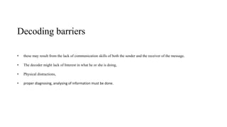 Communication barriers | PPT