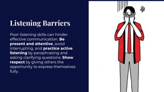 Barriers to Effective Communication | PDF