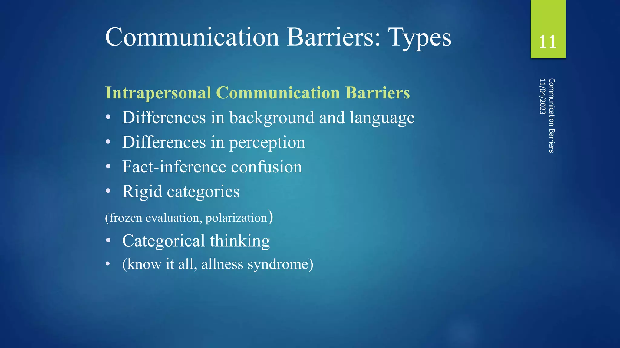 Communication Barriers, HS001.pptx