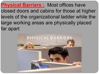 Communication barriers in an organization | PPTX