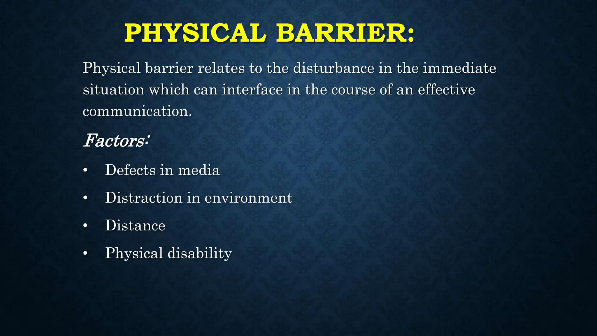 Communication barrier presentation for beginners | PPT | Free Download