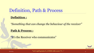 Communication basics metamorphosis | PPT