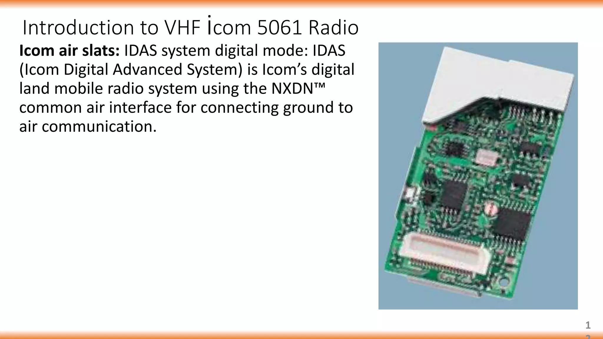 VHF Communication Basics Part 3 | PPTX