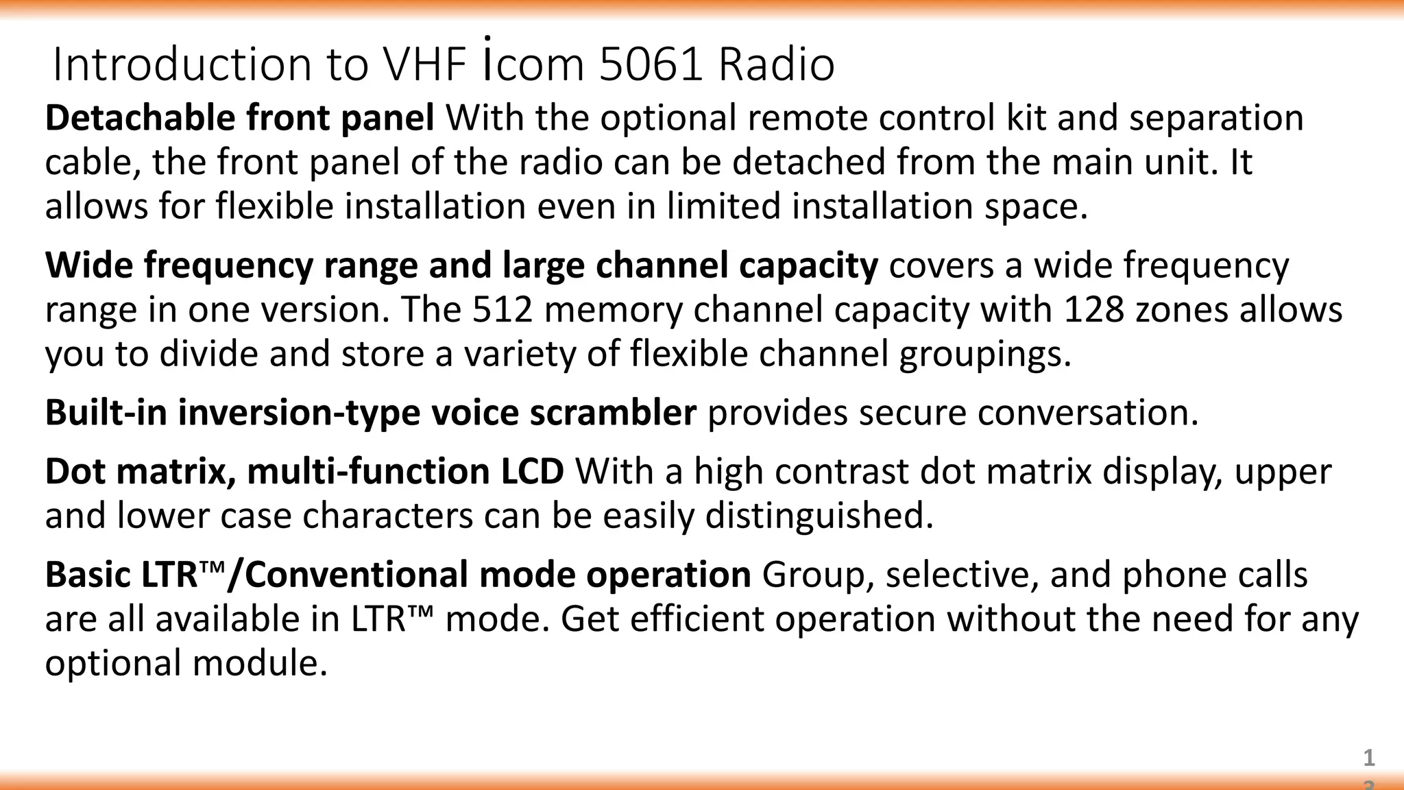 VHF Communication Basics Part 3 | PPTX