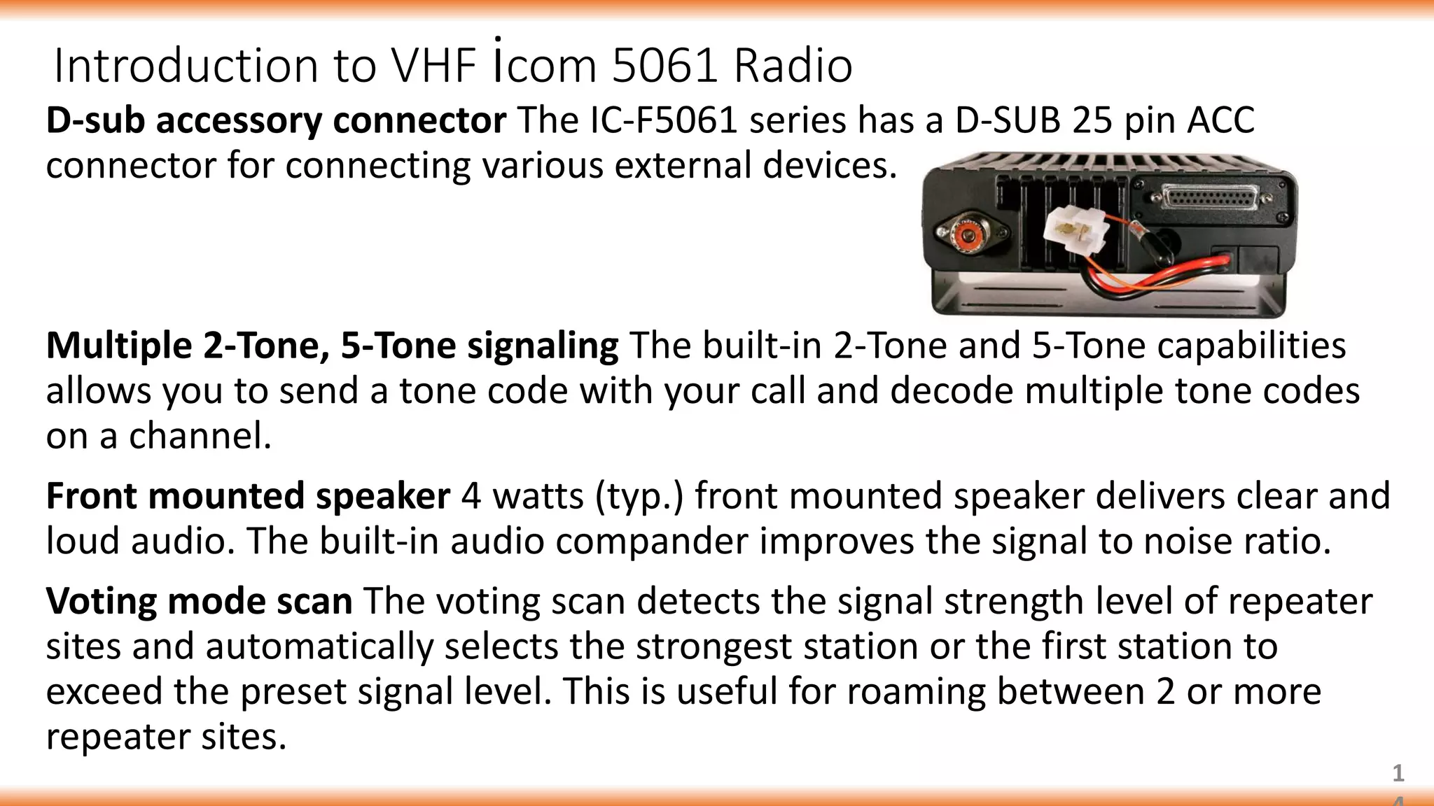 VHF Communication Basics Part 3 | PPTX