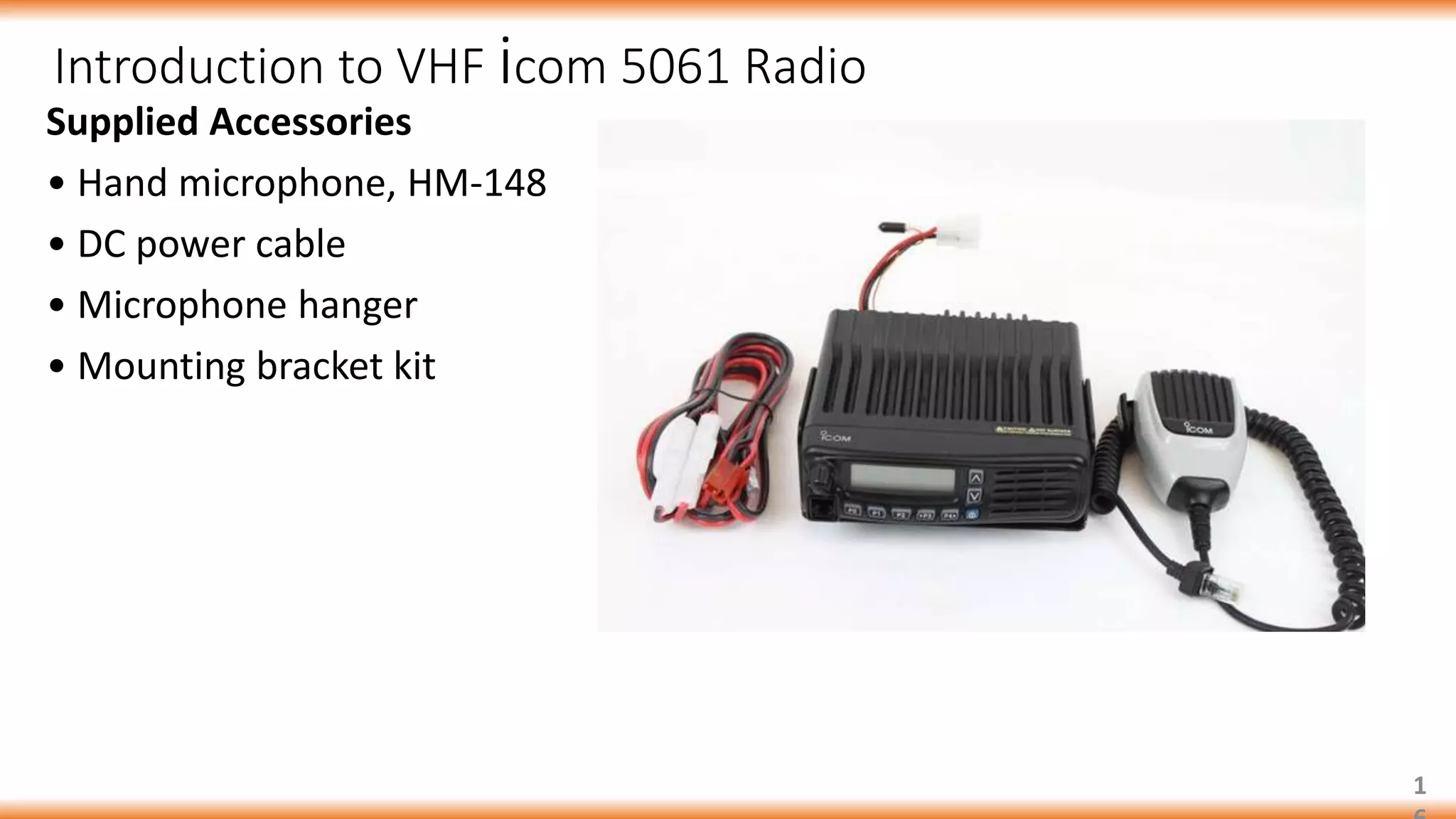 VHF Communication Basics Part 3 | PPTX