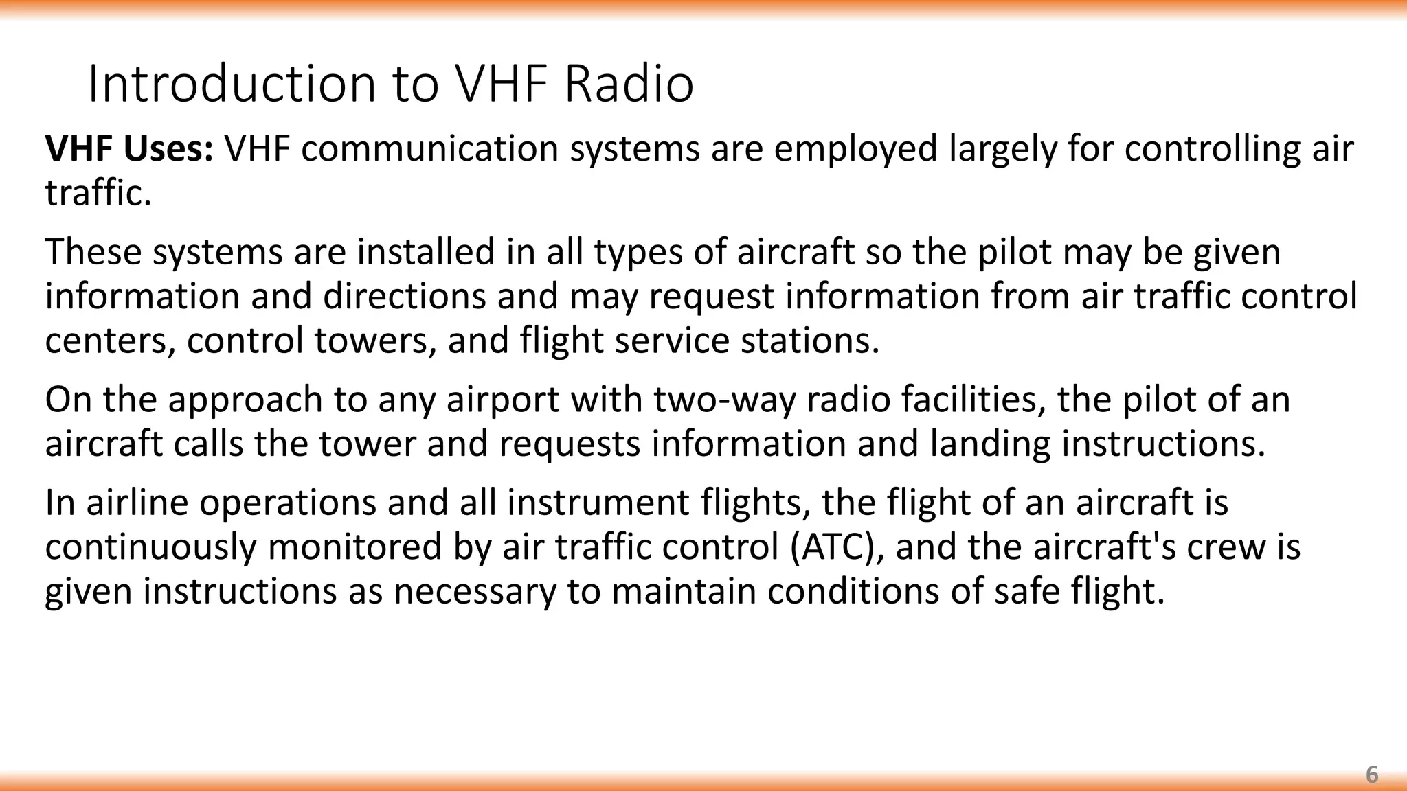 VHF Communication Basics Part 3 | PPTX