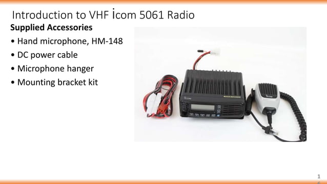 VHF Communication Basics Part 3 | PPTX | Radio Control | Hobbies & Interests