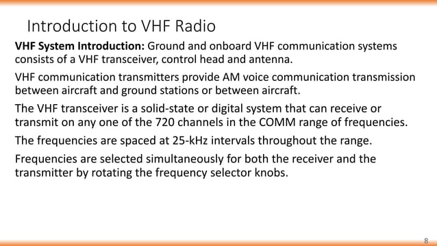 VHF Communication Basics Part 3 | PPTX | Radio Control | Hobbies ...
