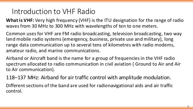 VHF Communication Basics Part 3