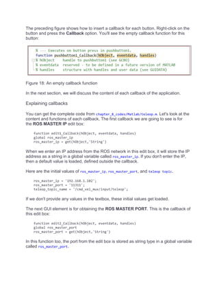 Communication between matlab ros toolbox and ros network | PDF